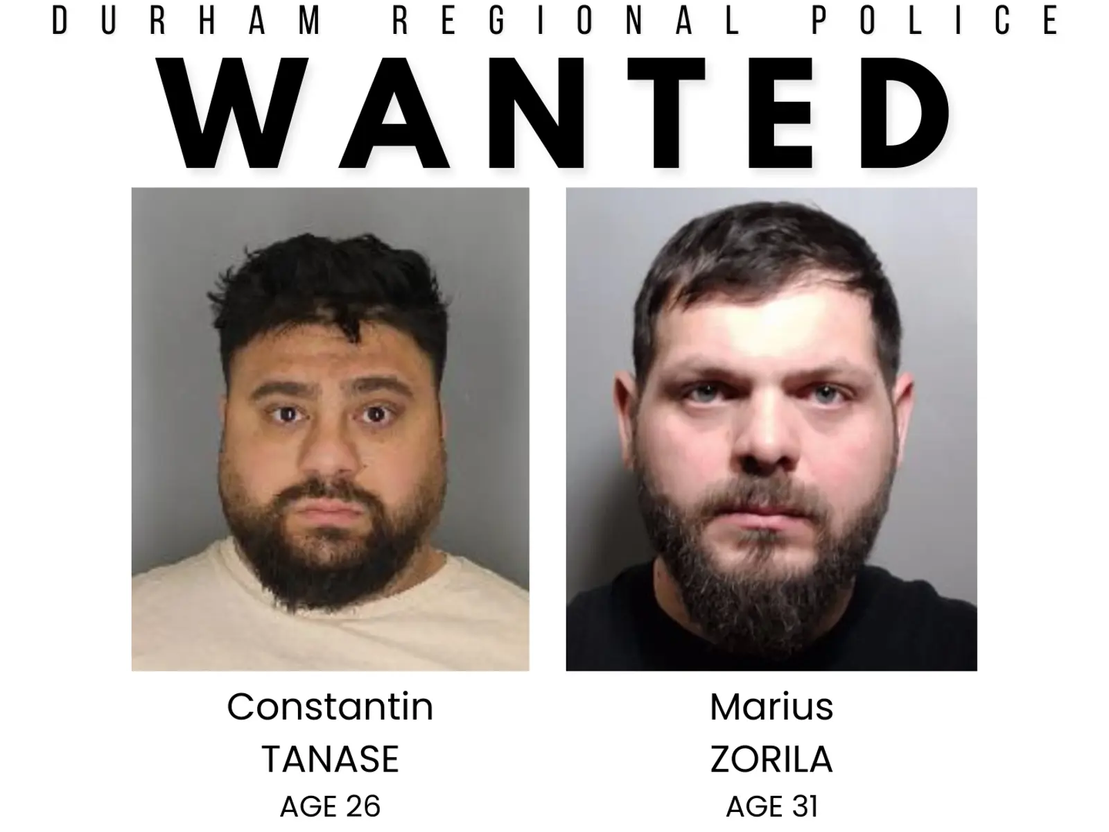Two Suspects Wanted in Used Vehicle Purchase Scam | Durham Regional ...